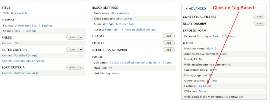 The 'node_list' cache tag pitfall in Drupal 8 views | Karim Boudjema